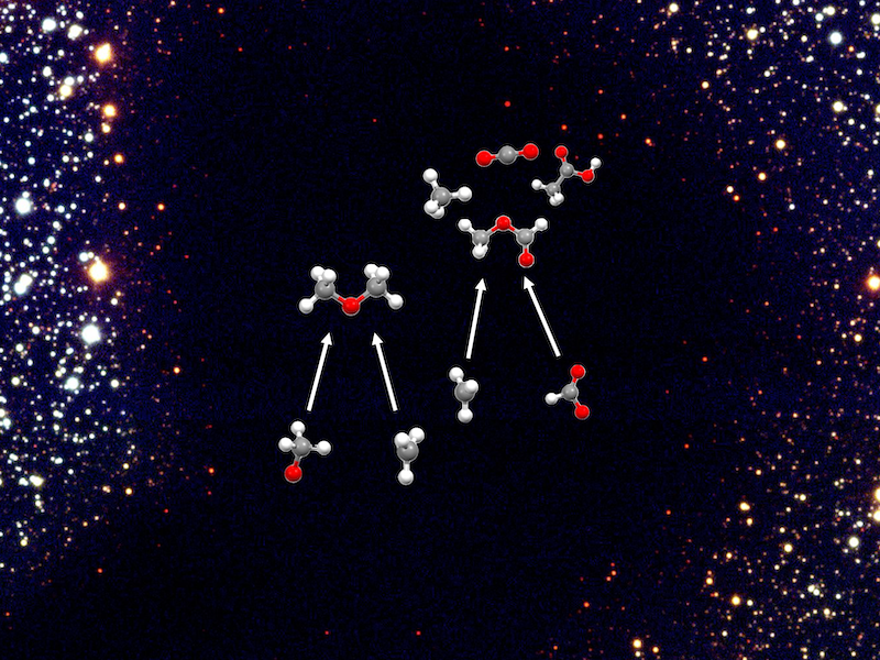 Verification of Process for Formation of Complex Organic Molecules in ...